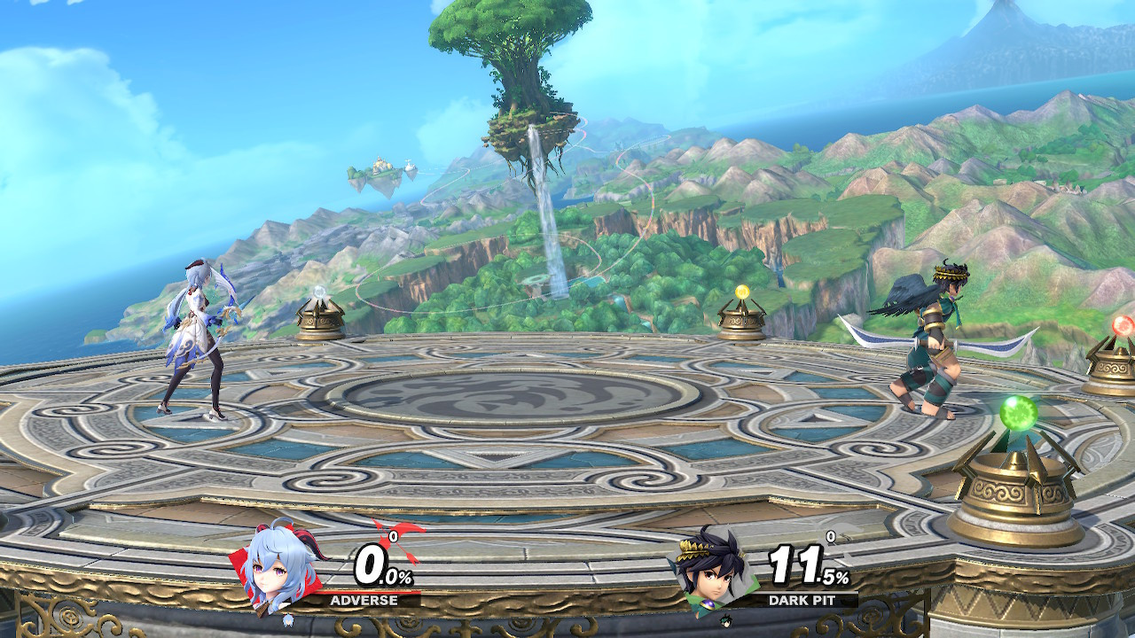 Ganyu Render UI Mod for Super Smash Bros. Ultimate | SSBU Mods