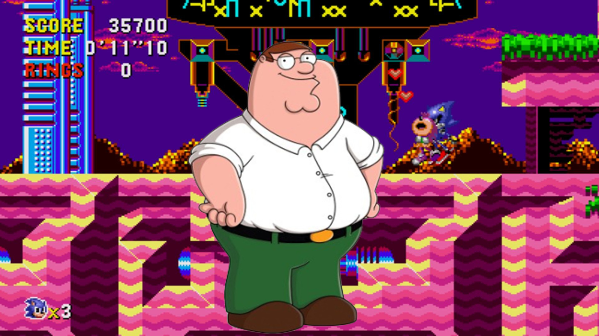 Sonic CD & Peter Griffin Mod for Sonic CD (2011) | SCD Mods