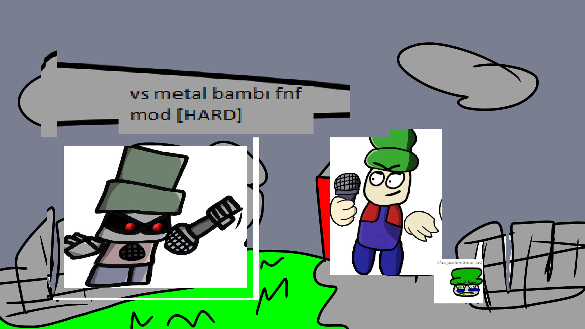 V.S. Metal Bambi [Friday Night Funkin'] [Mods]