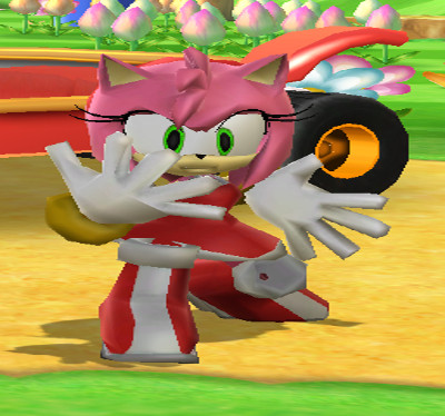 Amy Rose Mod for Mario Party 9 | MP9 Mods