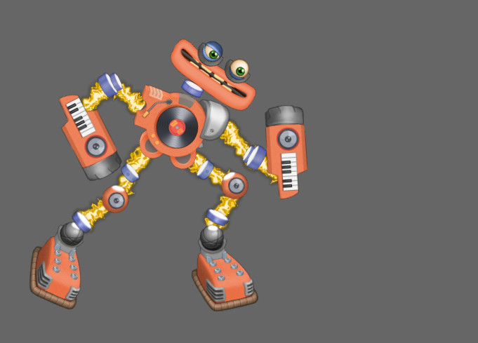 real rare wubbox skin for mnm Mod for Friday Night Funkin' | FNF Mods