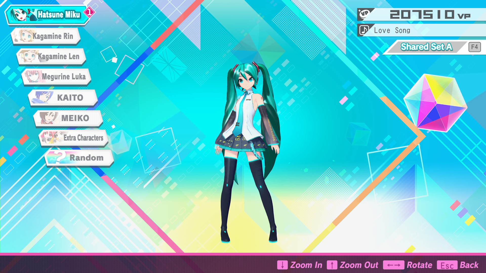 Hatsune Miku V3 Alt. Style Mod for Hatsune Miku: Project DIVA Mega Mix+ ...