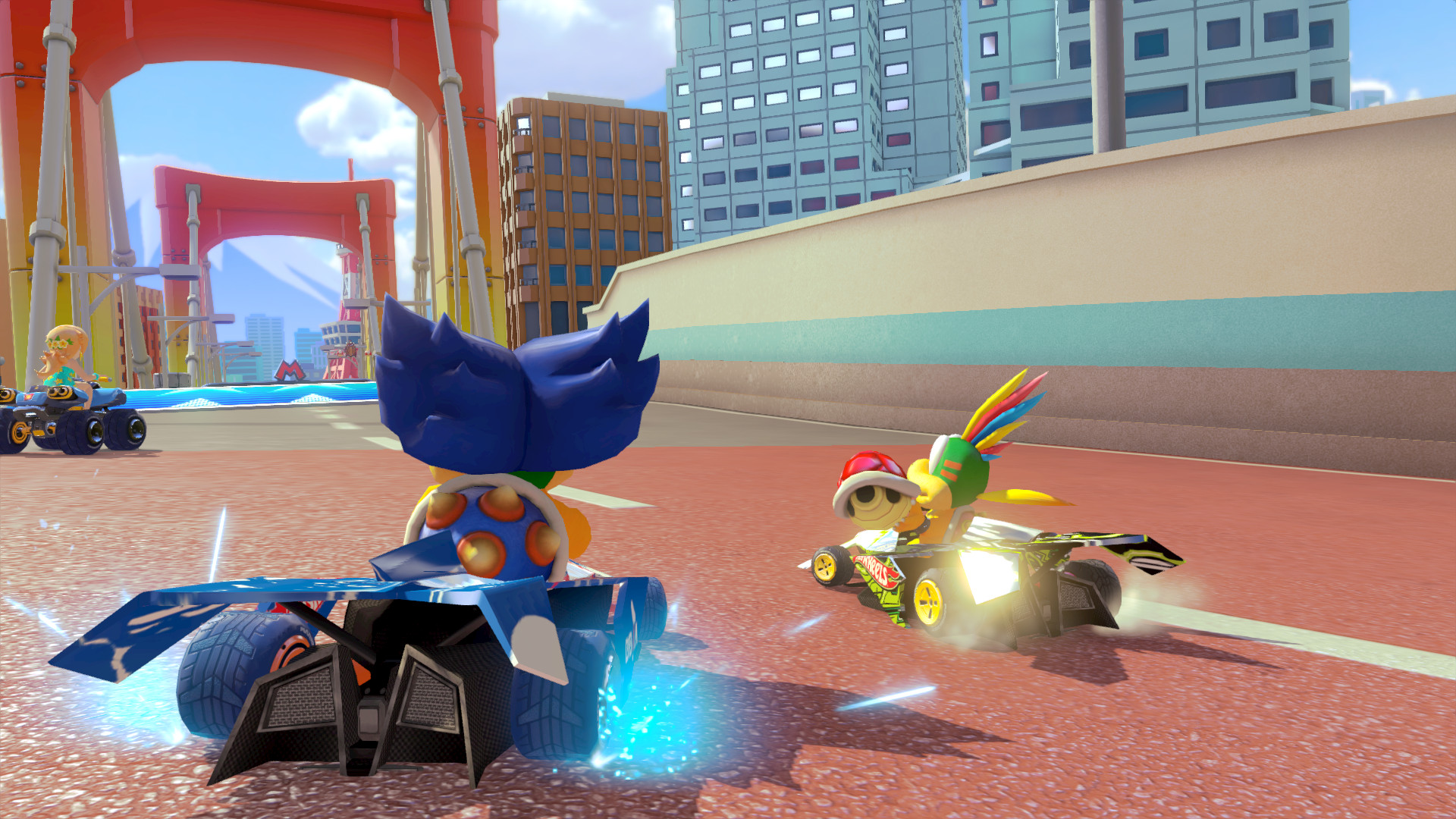 Hot Wheels Bad to the Blade over Circuit Special [Mario Kart 8 Deluxe ...