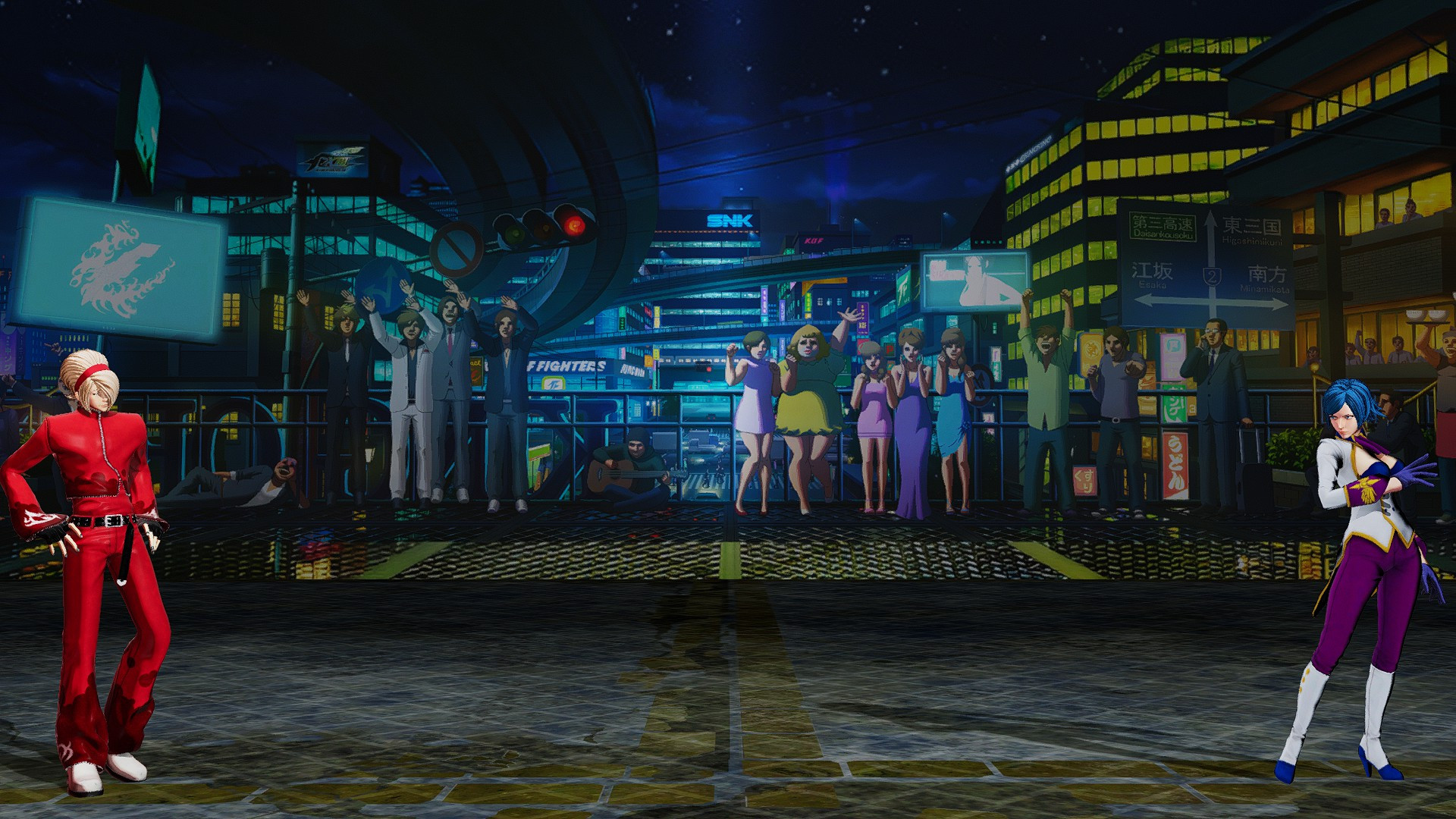 KOF XIII Clock Tower / Esaka / London Mod for The King of Fighters XV | KoFXV Mods