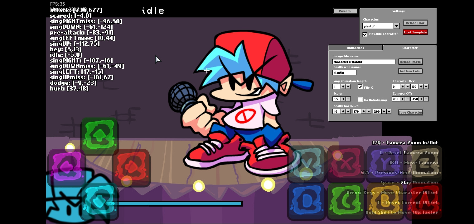 fnf giant bf Mod for Friday Night Funkin' | FNF Mods