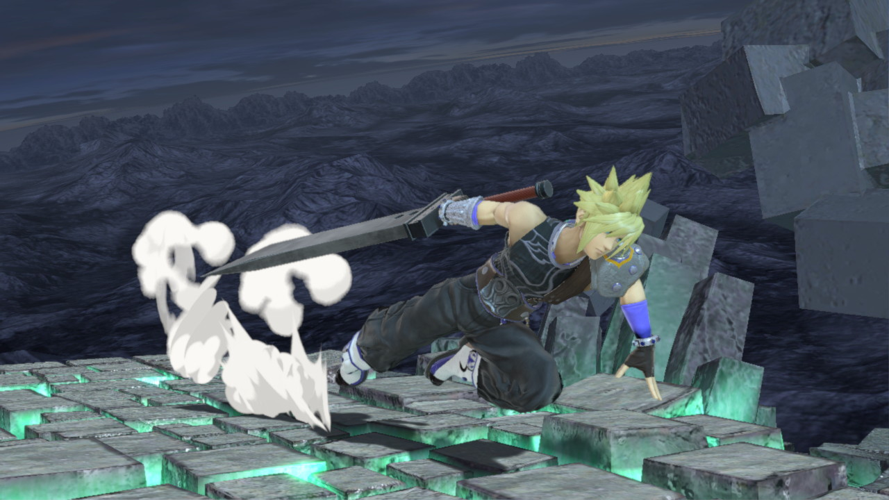 Dissidia Cloud (Amano's Design) Mod for Super Smash Bros. Ultimate ...