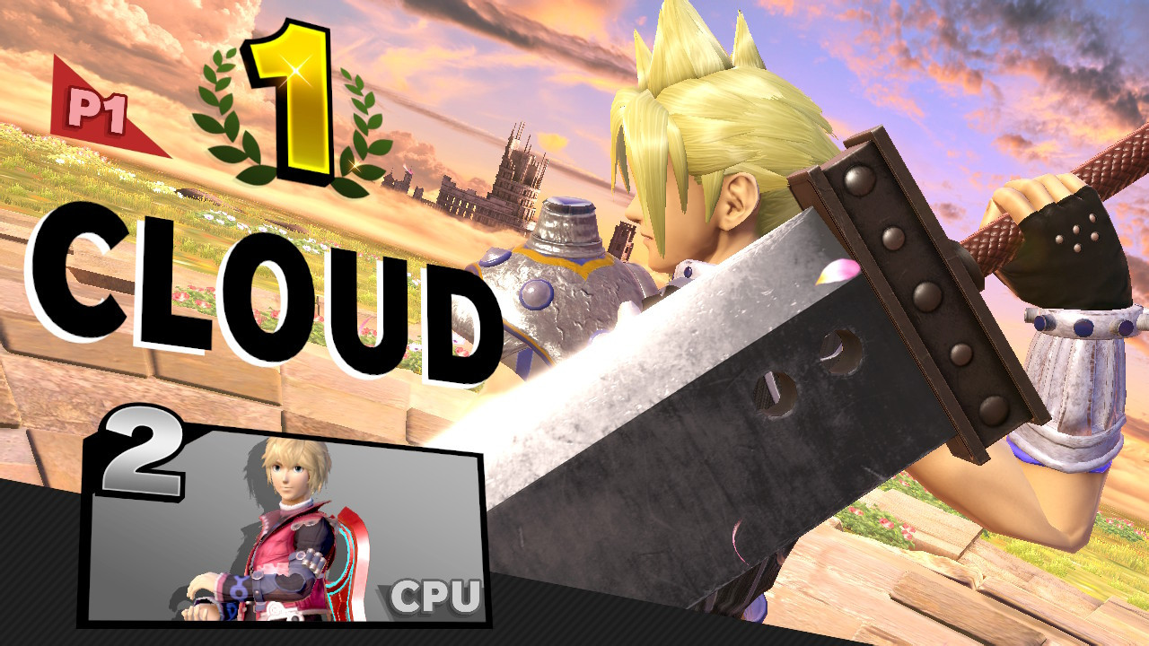 Dissidia Cloud (Amano's Design) Mod for Super Smash Bros. Ultimate ...