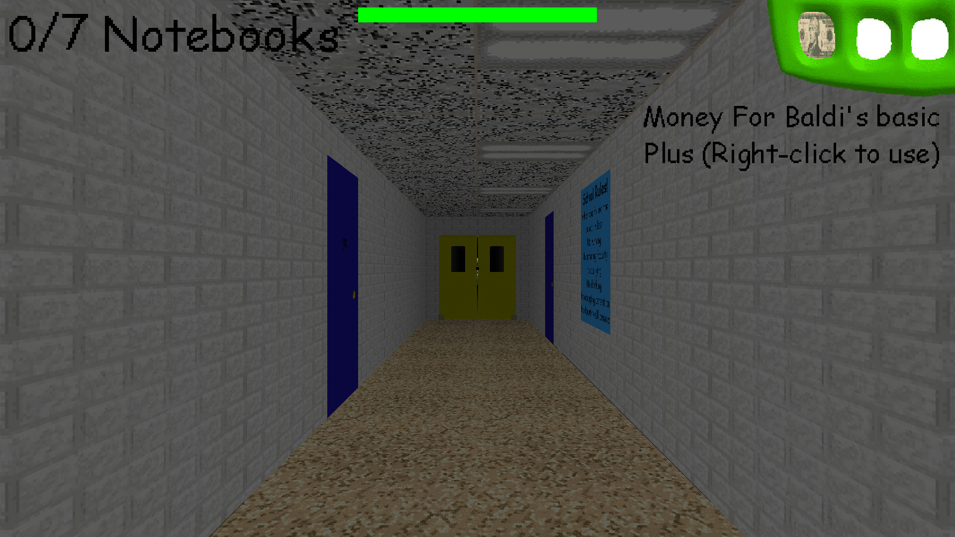 Mystman Had Enough! Mod for Baldi's Basics | Baldi Mods