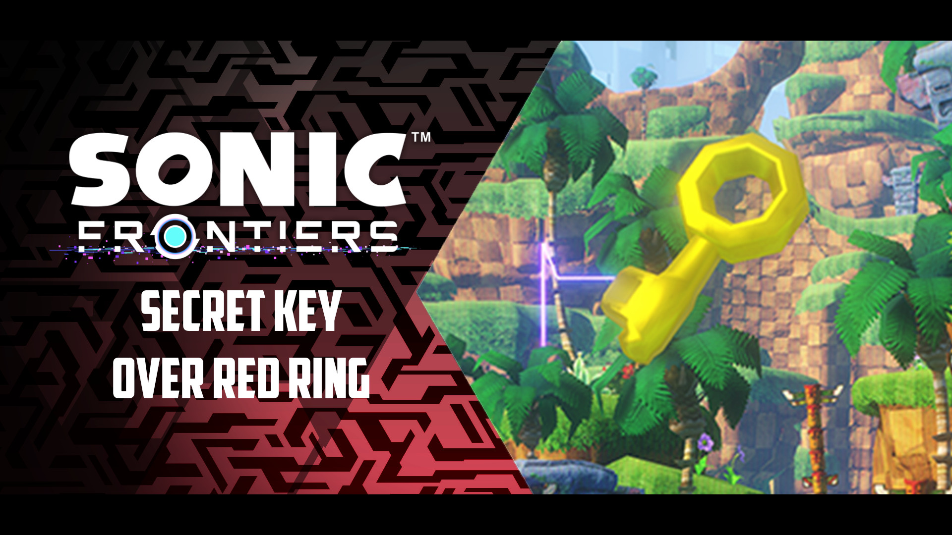 Secret Key Over Red Ring Mod for Sonic Frontiers | Frontiers Mods