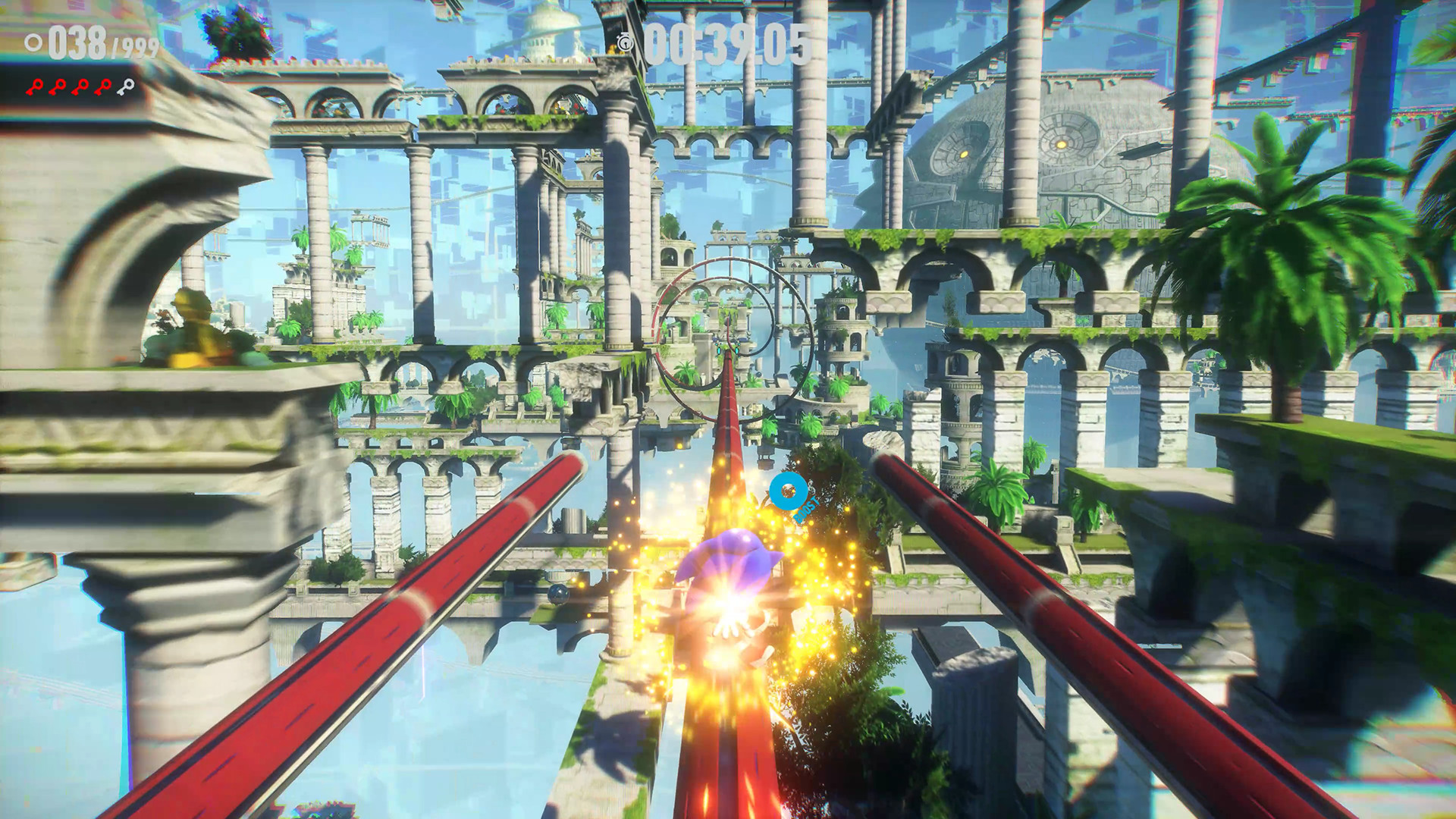 Secret Key Over Red Ring Mod for Sonic Frontiers | Frontiers Mods