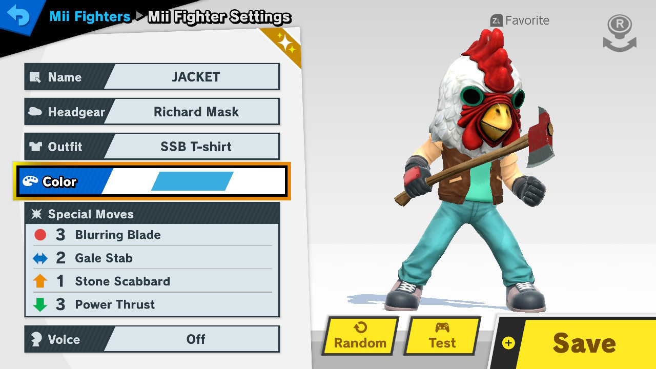 Jacket Mii Costume Fix Mod for Super Smash Bros. Ultimate | SSBU Mods