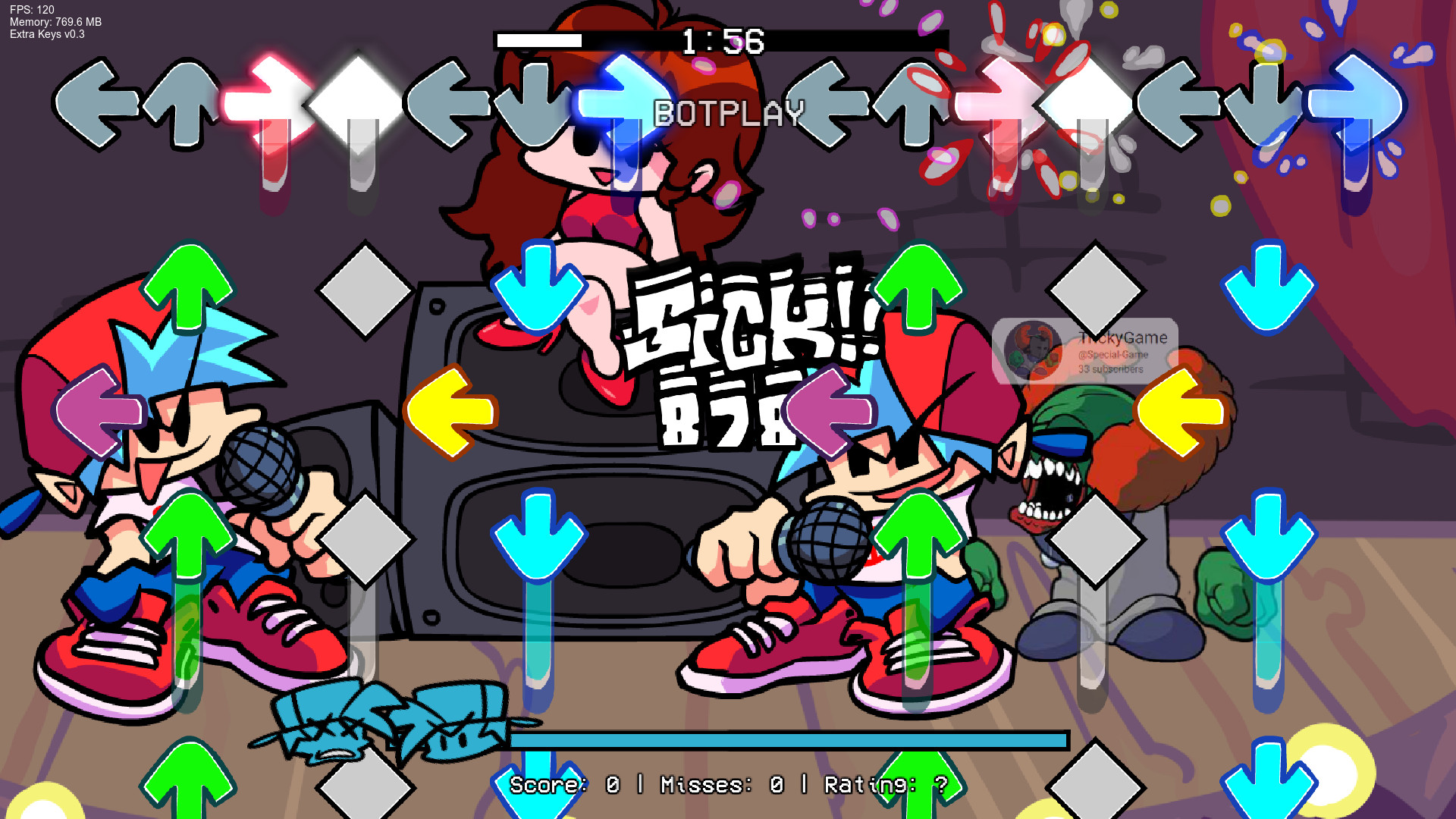 Bytes 7key (FAN CHART) [Friday Night Funkin'] [Mods]