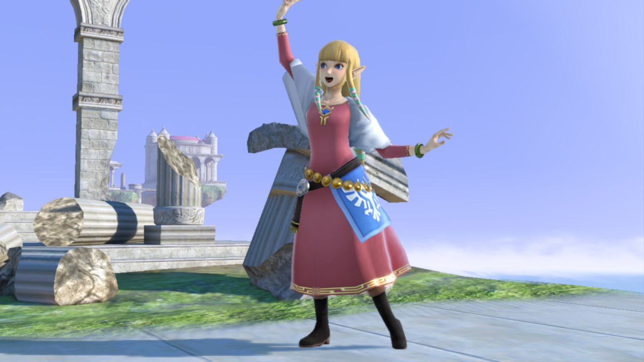 Zelda (Skyloft) Mod for Super Smash Bros. Ultimate | SSBU Mods