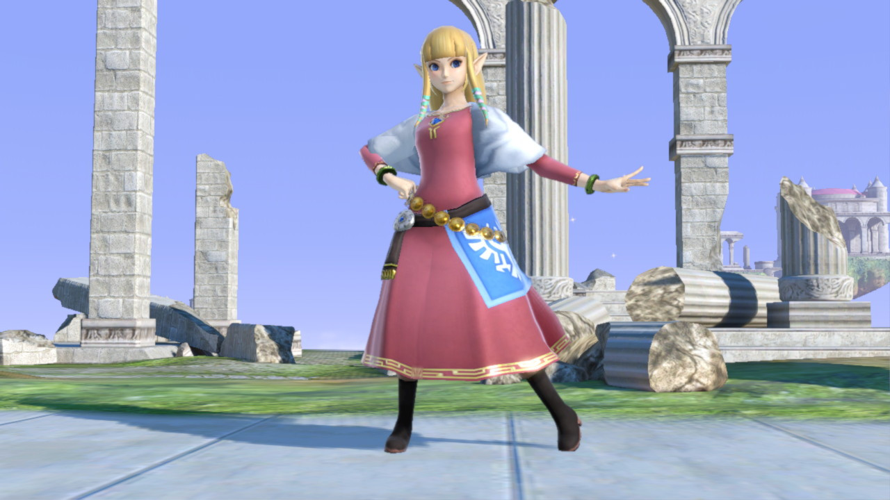 Zelda (Skyloft) Mod for Super Smash Bros. Ultimate | SSBU Mods
