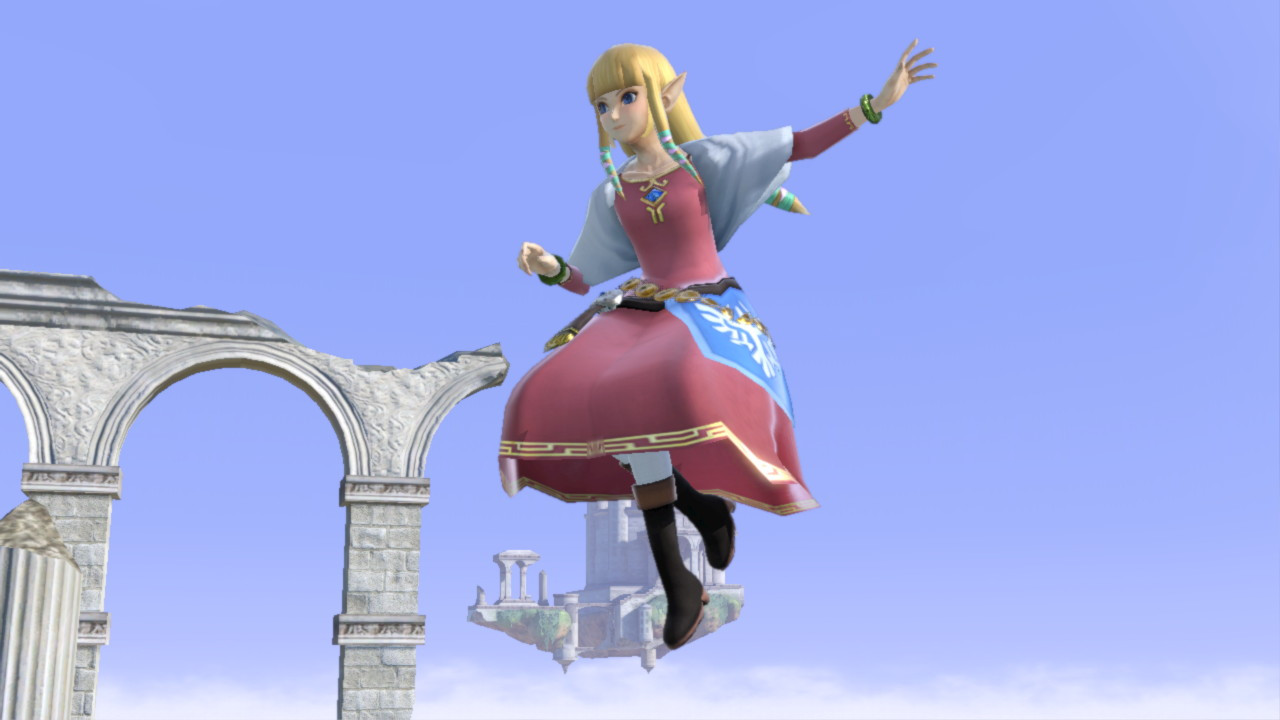 Zelda (Skyloft) Mod for Super Smash Bros. Ultimate | SSBU Mods