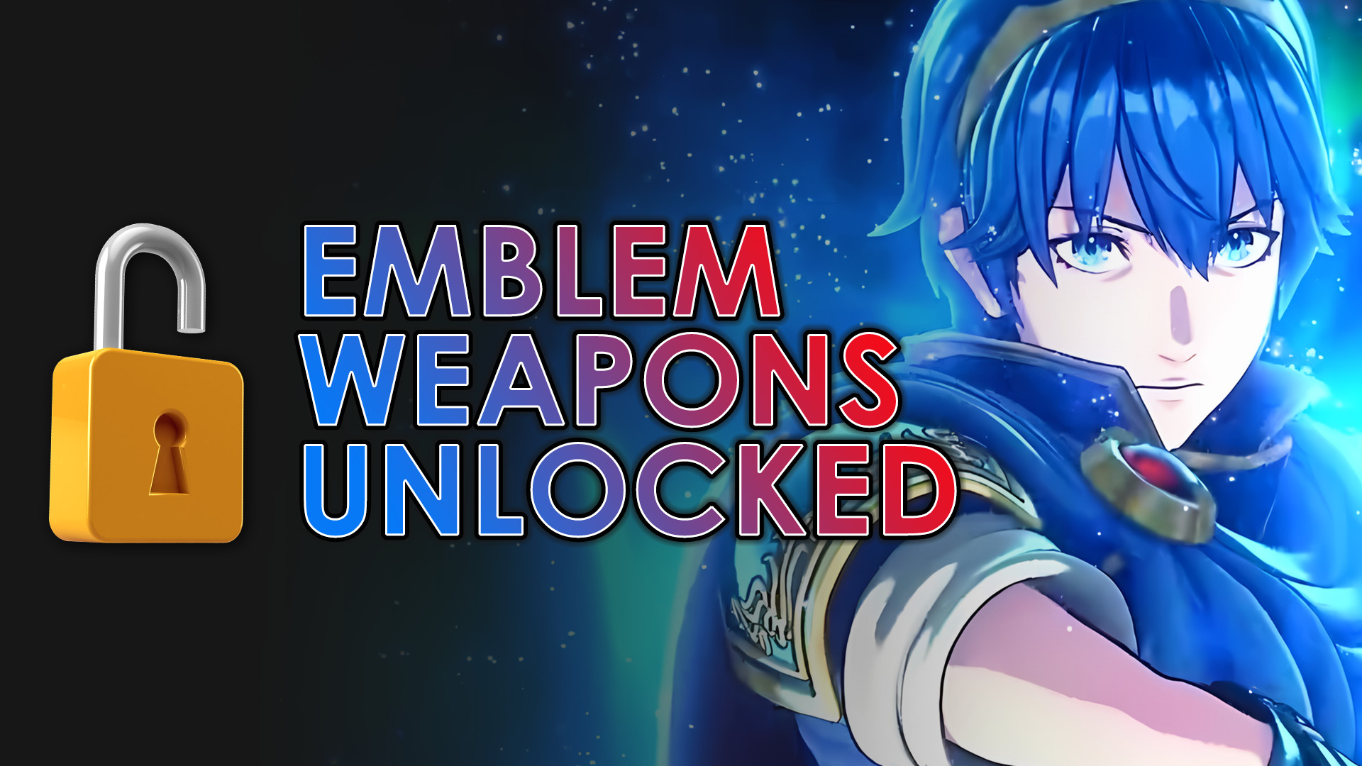 Emblem Weapons Unlocked [Cobalt] Mod for Fire Emblem Engage | FEE Mods