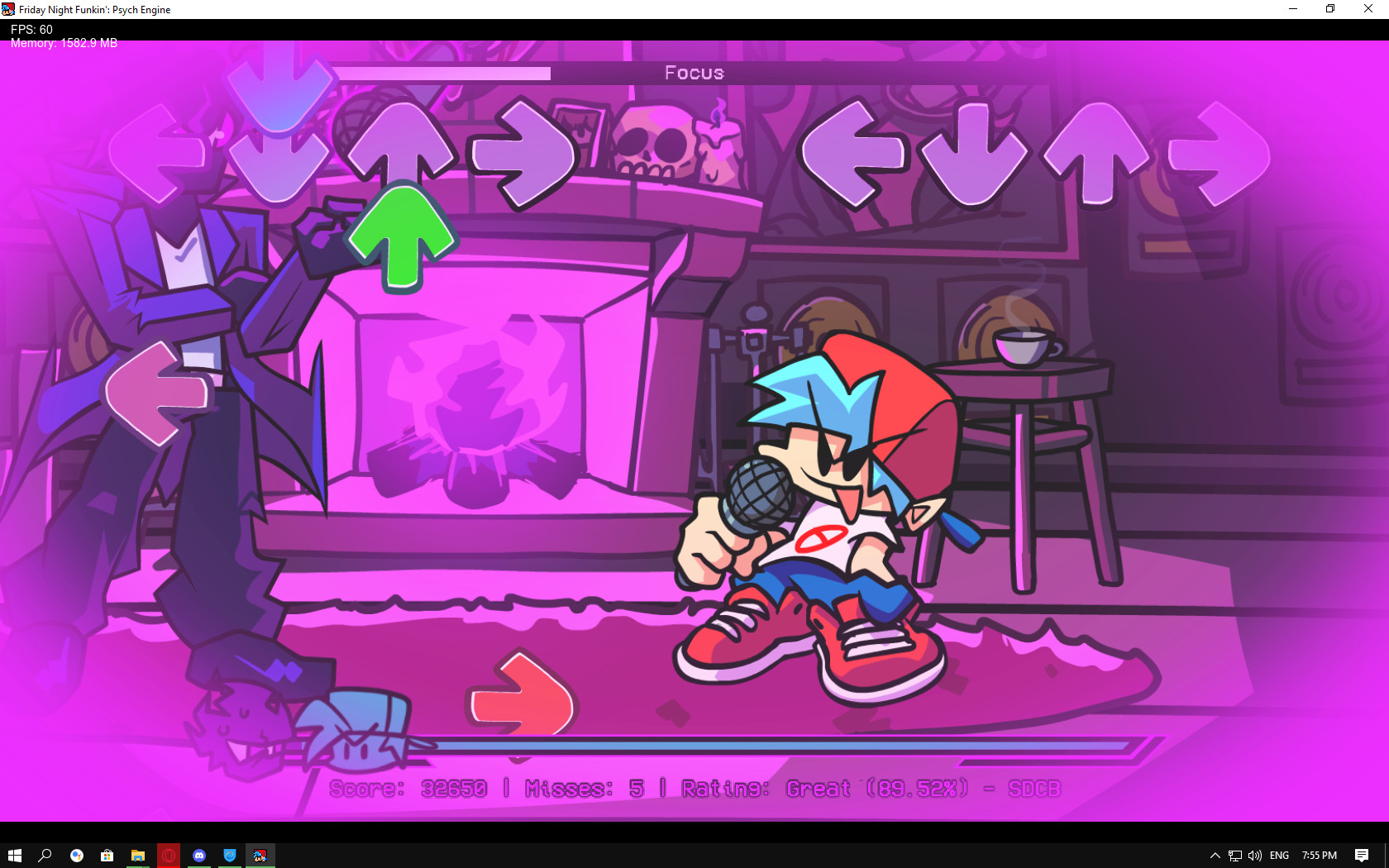 Focus (FANMADE MIND GAMES SONG) Out now! [Friday Night Funkin'] [Mods]