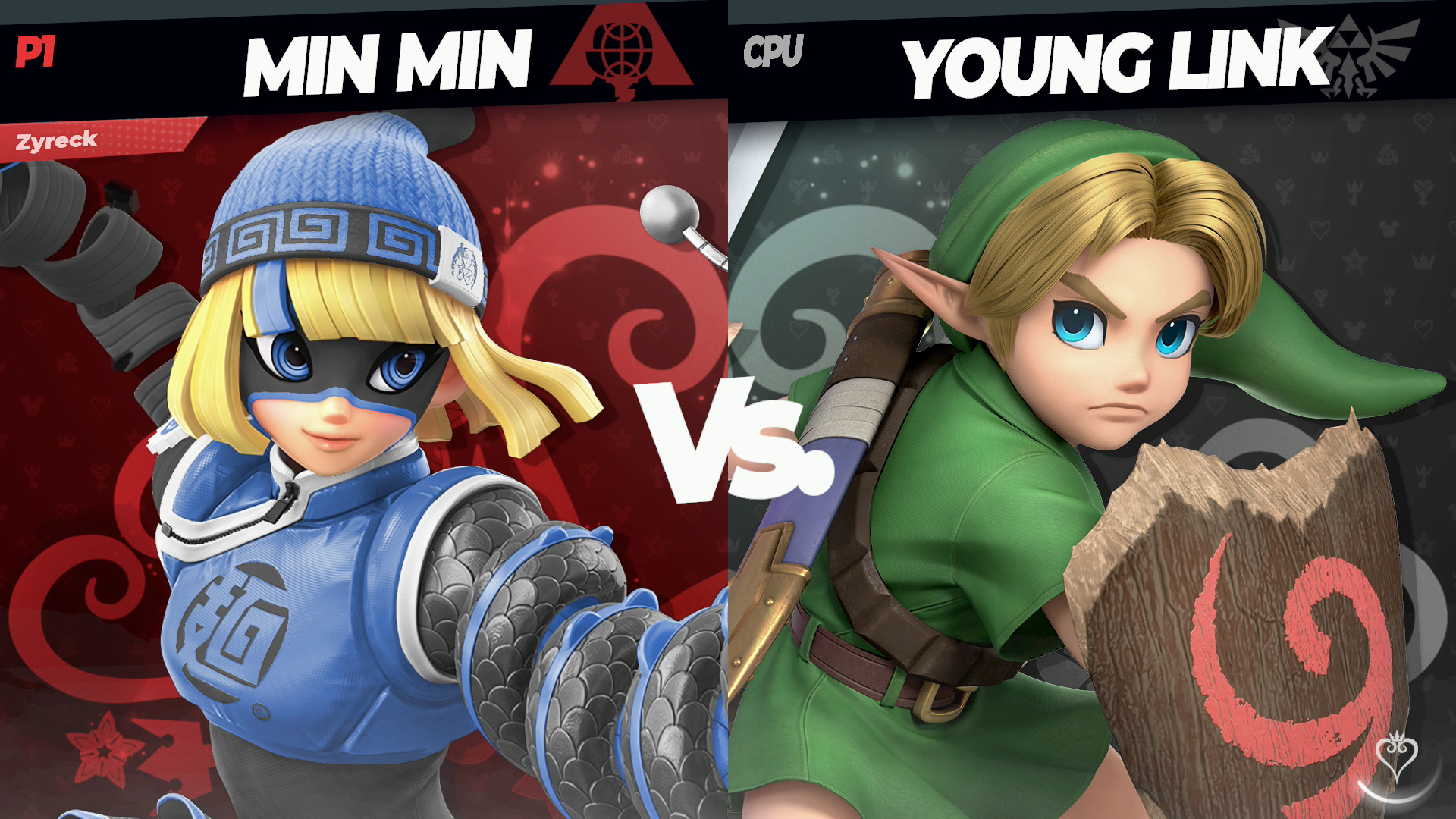 Black and Blue Min Min Mod for Super Smash Bros. Ultimate | SSBU Mods