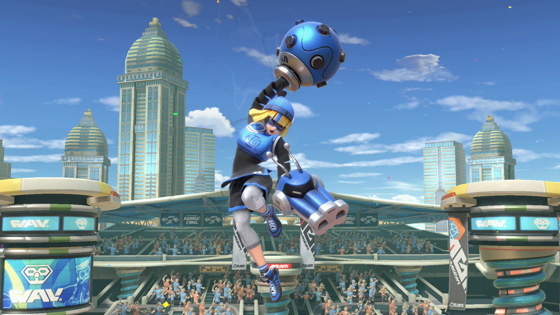 Black and Blue Min Min Mod for Super Smash Bros. Ultimate | SSBU Mods