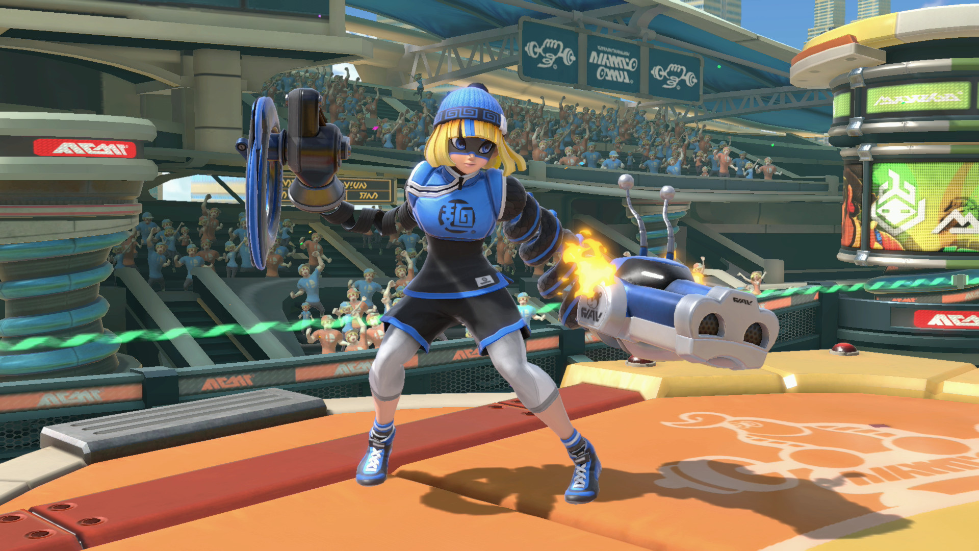 Black and Blue Min Min Mod for Super Smash Bros. Ultimate | SSBU Mods