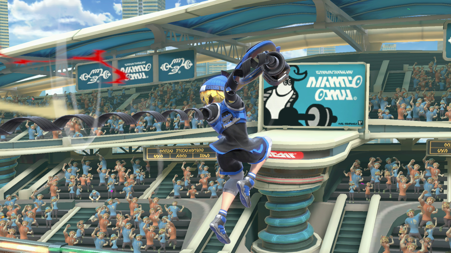 Black and Blue Min Min Mod for Super Smash Bros. Ultimate | SSBU Mods