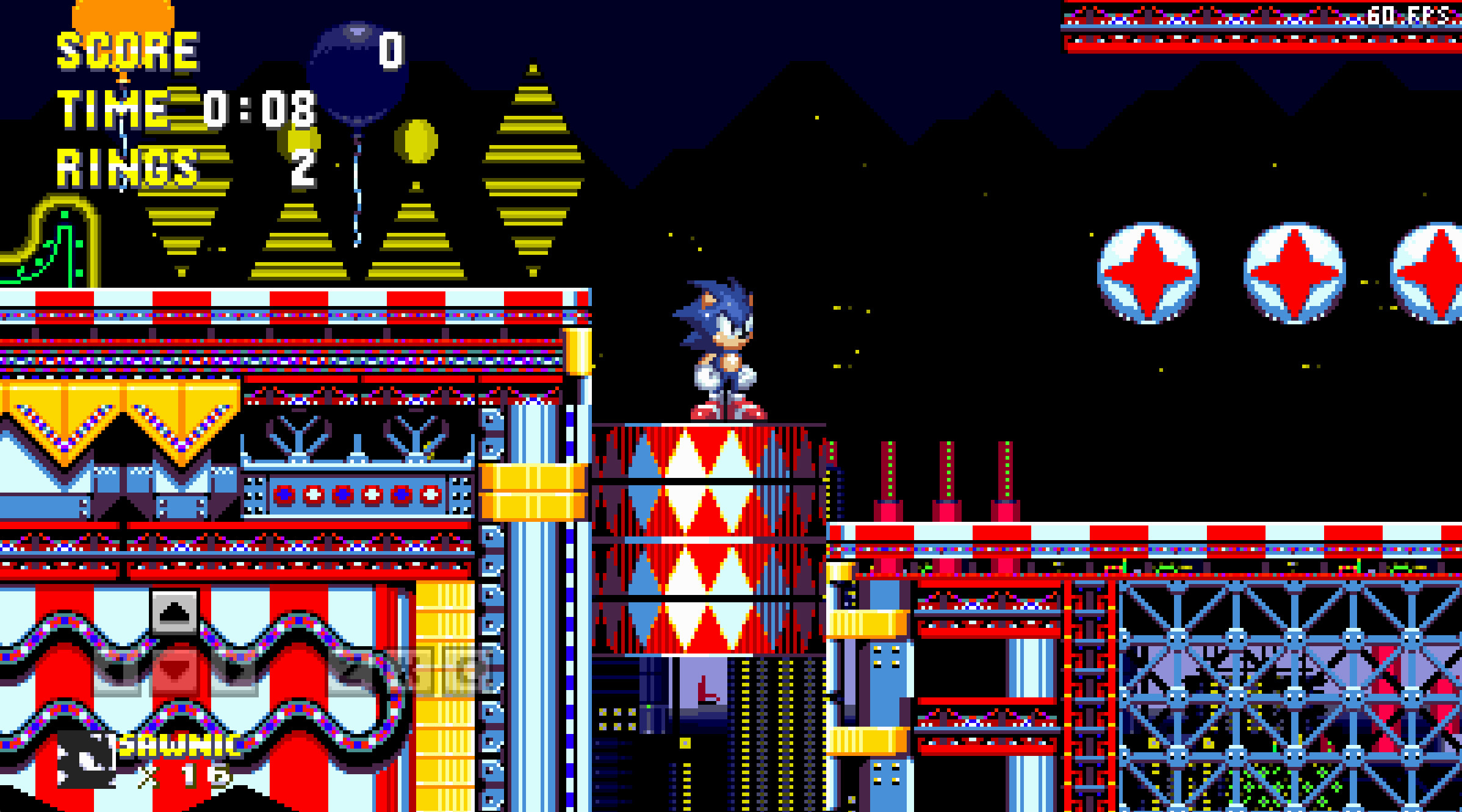 SAWNIC (Official Newtrogic Panic Sonic mod) Mod for Sonic 3 A.I.R. | S3AIR Mods