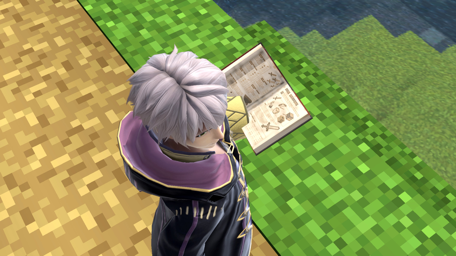 Minecraft Guidebook Robin Mod for Super Smash Bros. Ultimate | SSBU Mods