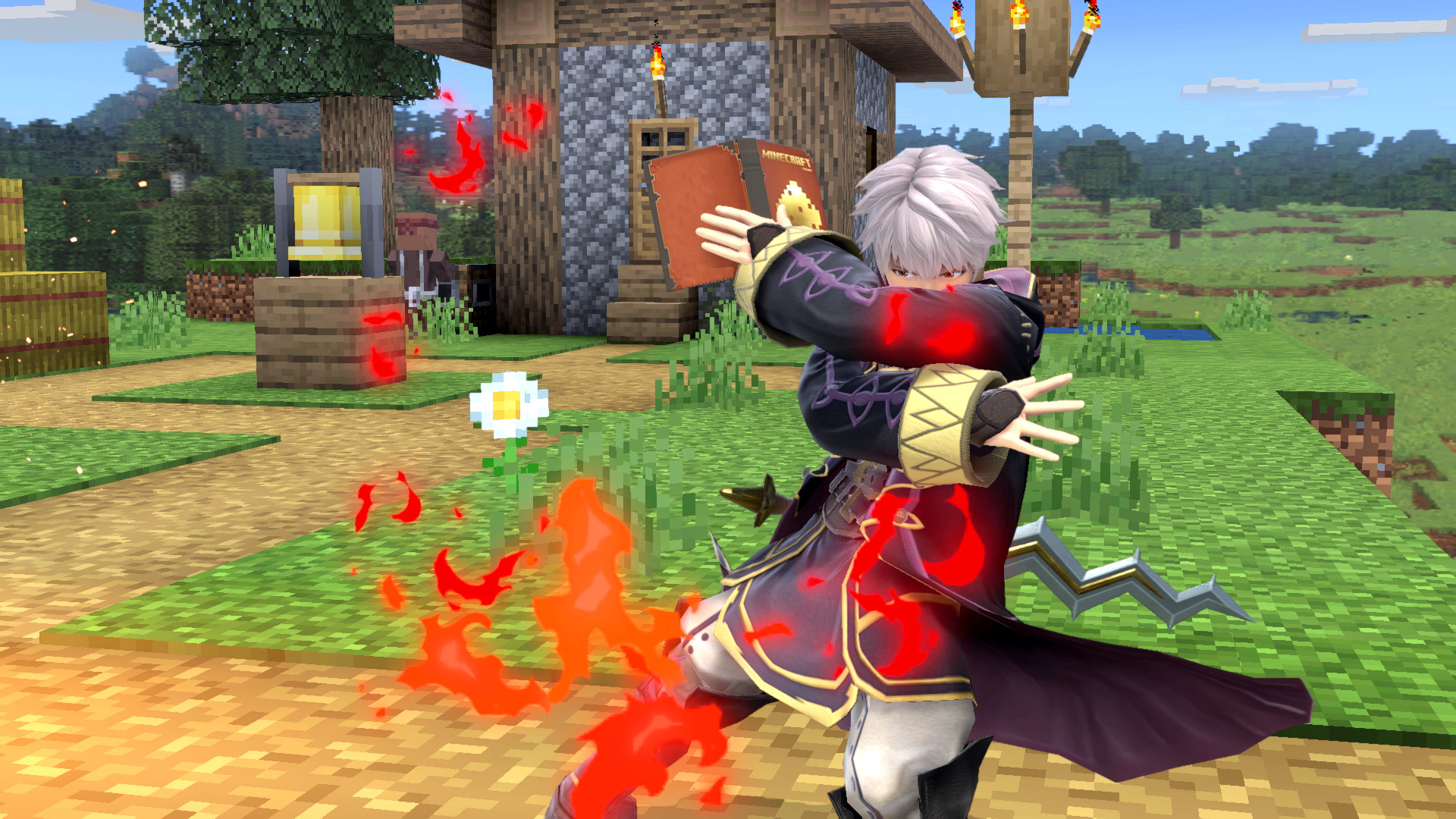 Minecraft Guidebook Robin Mod for Super Smash Bros. Ultimate | SSBU Mods