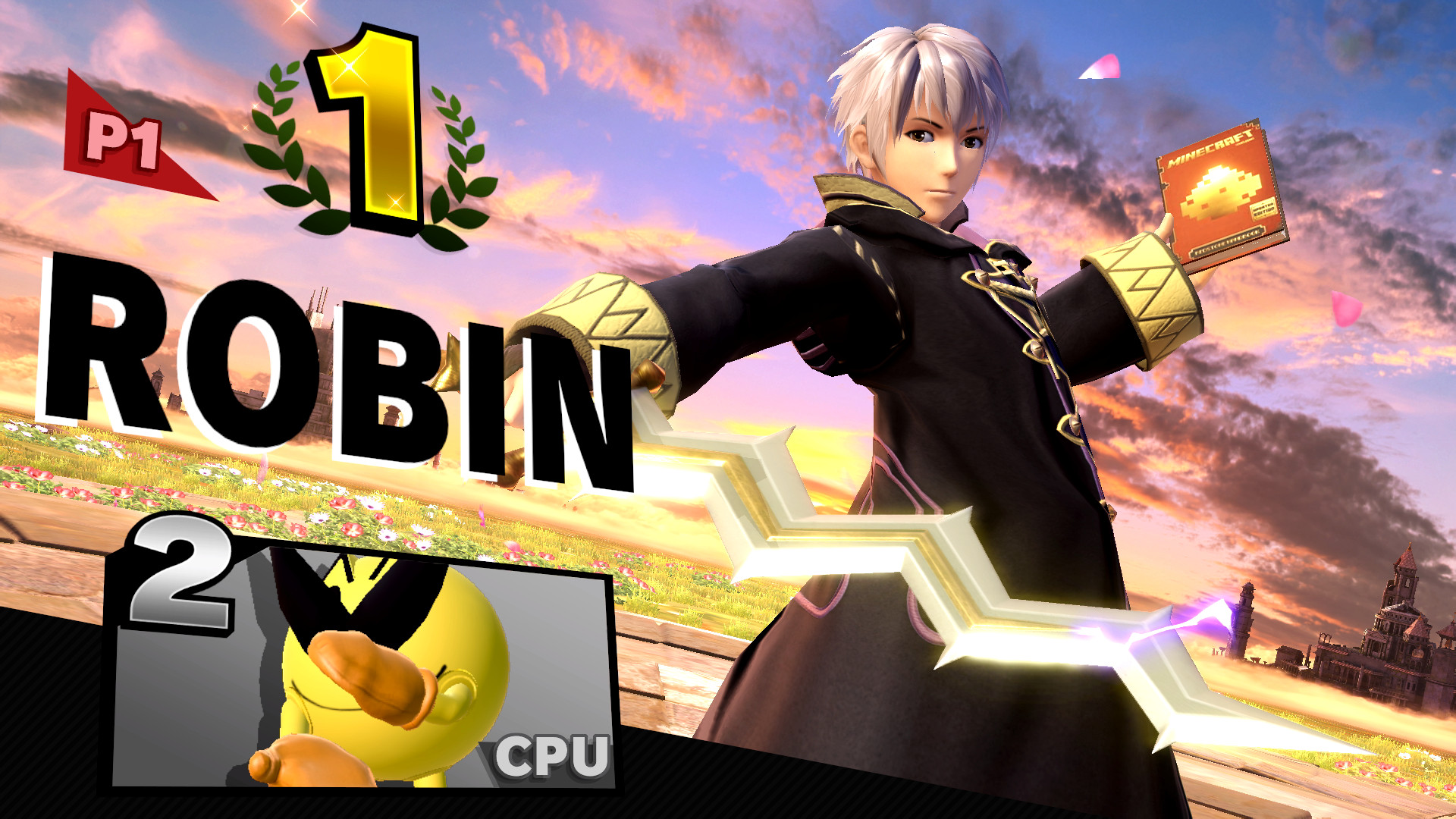 Minecraft Guidebook Robin Mod for Super Smash Bros. Ultimate | SSBU Mods