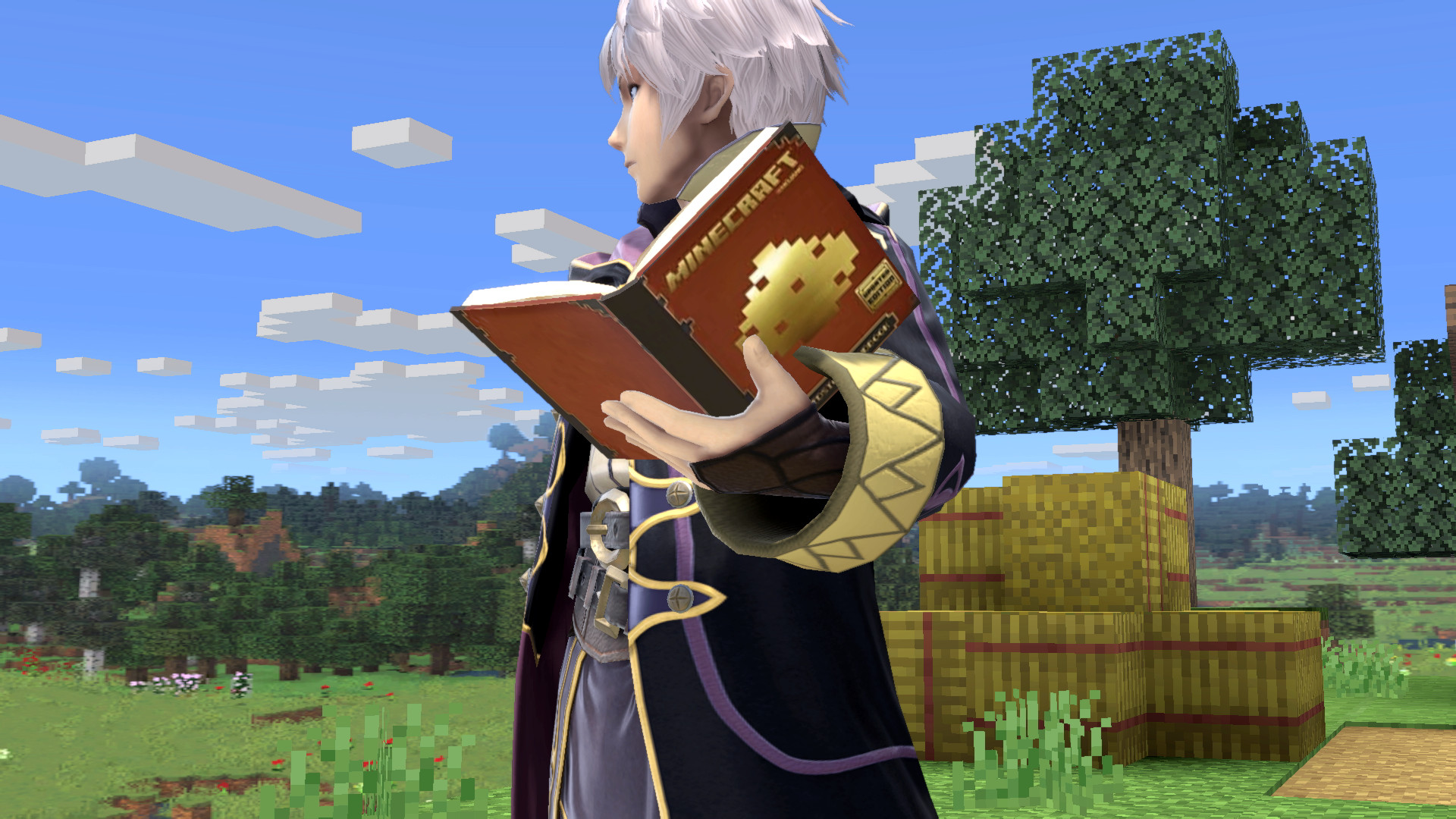Minecraft Guidebook Robin Mod for Super Smash Bros. Ultimate | SSBU Mods