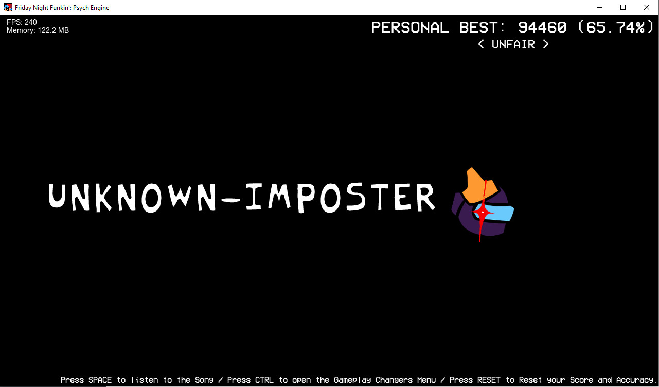 UNKNOWN-IMPOSTER Mod for Friday Night Funkin' | FNF Mods