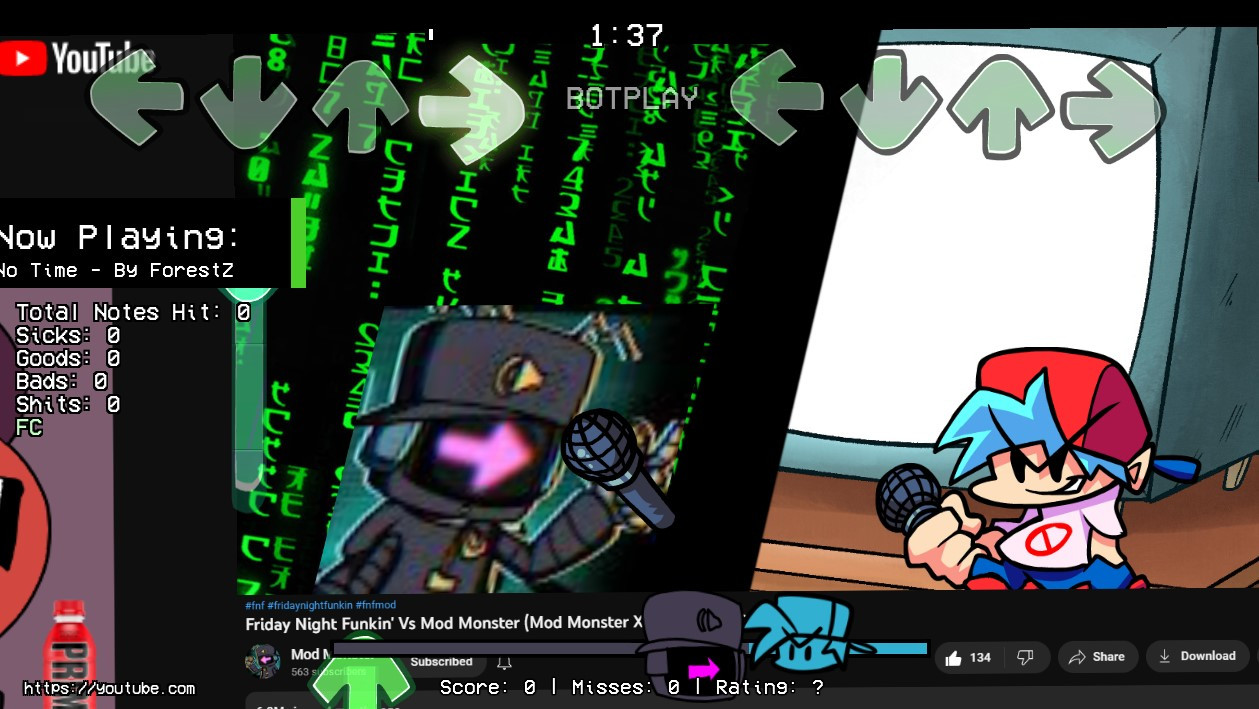 FNF: Vs Mod Monster V2 [Friday Night Funkin'] [Mods]