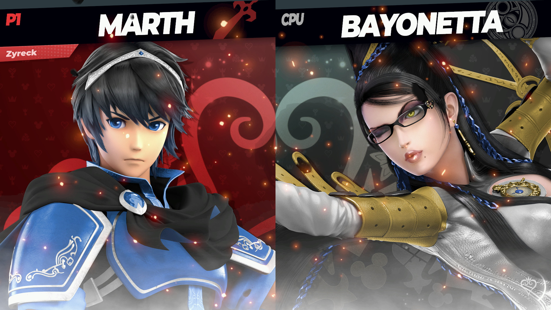 Kingdom Hearts Matchup Screen Mod for Super Smash Bros. Ultimate | SSBU ...