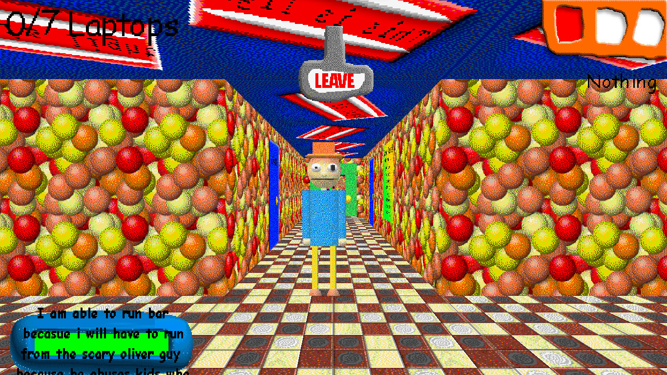 What people think a dfac/gfag clone looks like Mod for Baldi's Basics ...