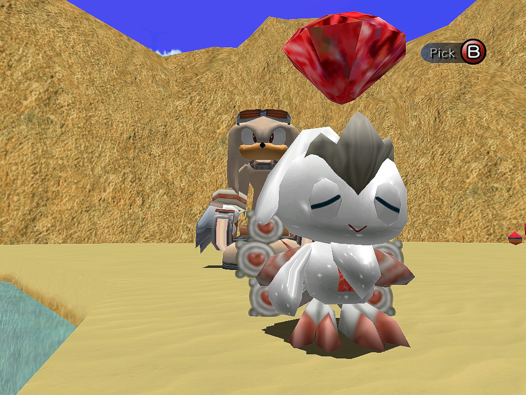 valentine's peacock, chao parts & hearts [Sonic Adventure 2] [Mods]