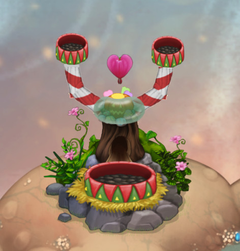 seasonal island torch as breeding structure [My Singing Monsters] [Mods]