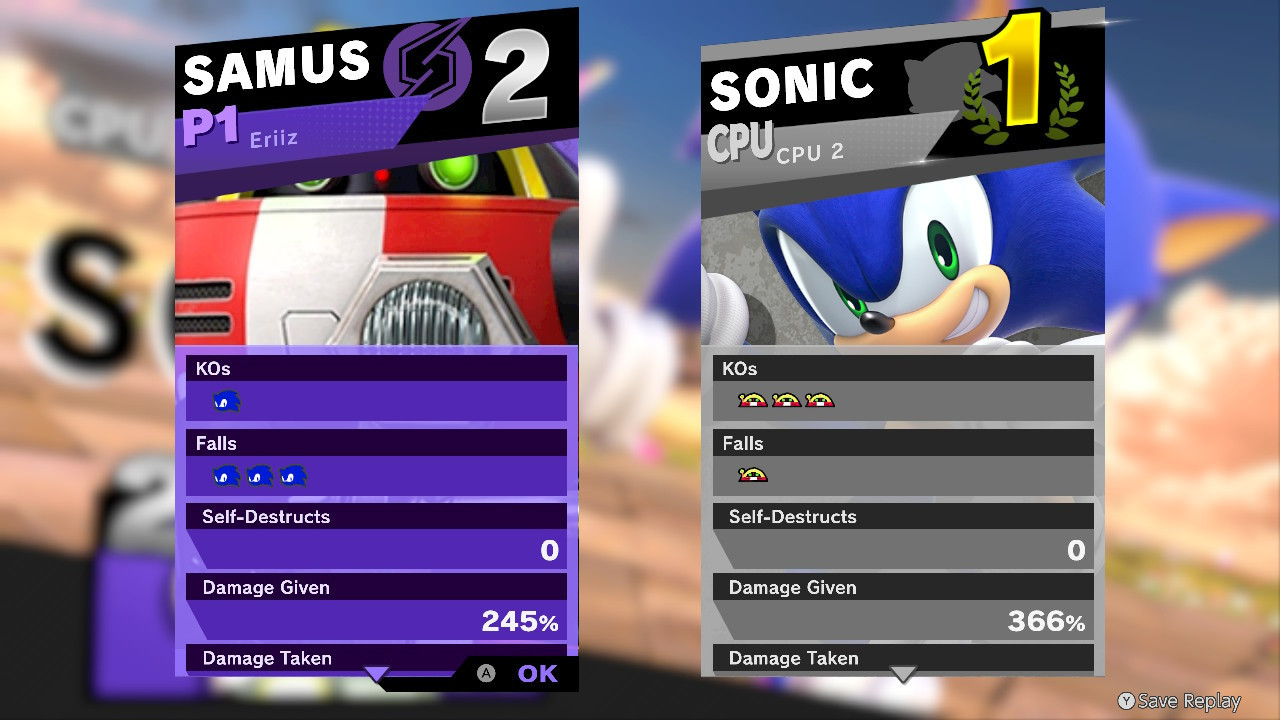 E-102 Gamma UI for Xecho88's Gamma Mod for Super Smash Bros. Ultimate ...