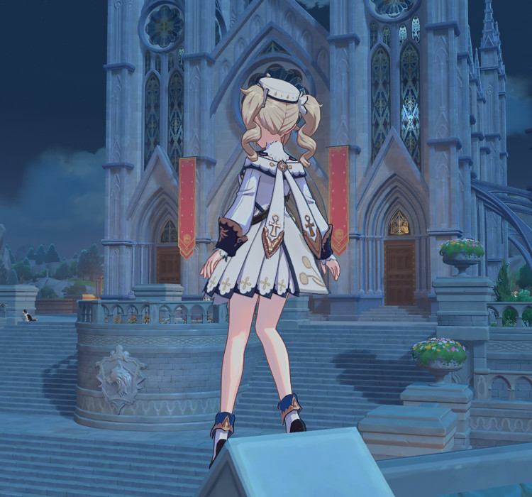 Barbara exposed leg Mod for Genshin Impact | GI Mods