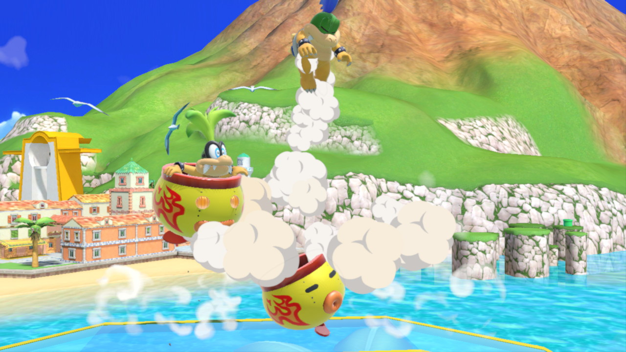 Fire Koopa Clown Car (Bowser Jr. + Koopalings) Mod for Super Smash Bros ...