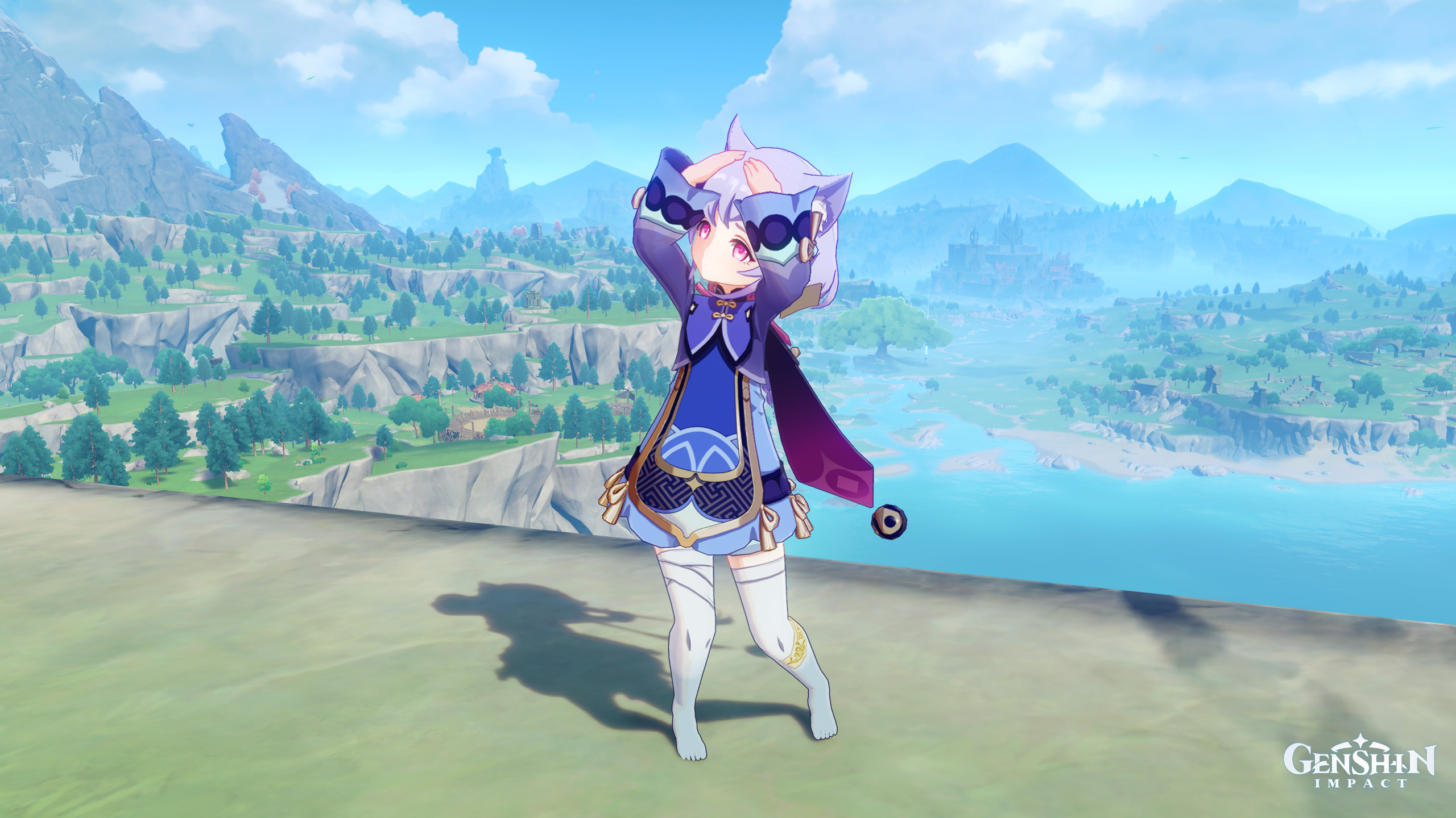 Neko Qiqi + Toggle Mod • • Mod for Genshin Impact | GI Mods