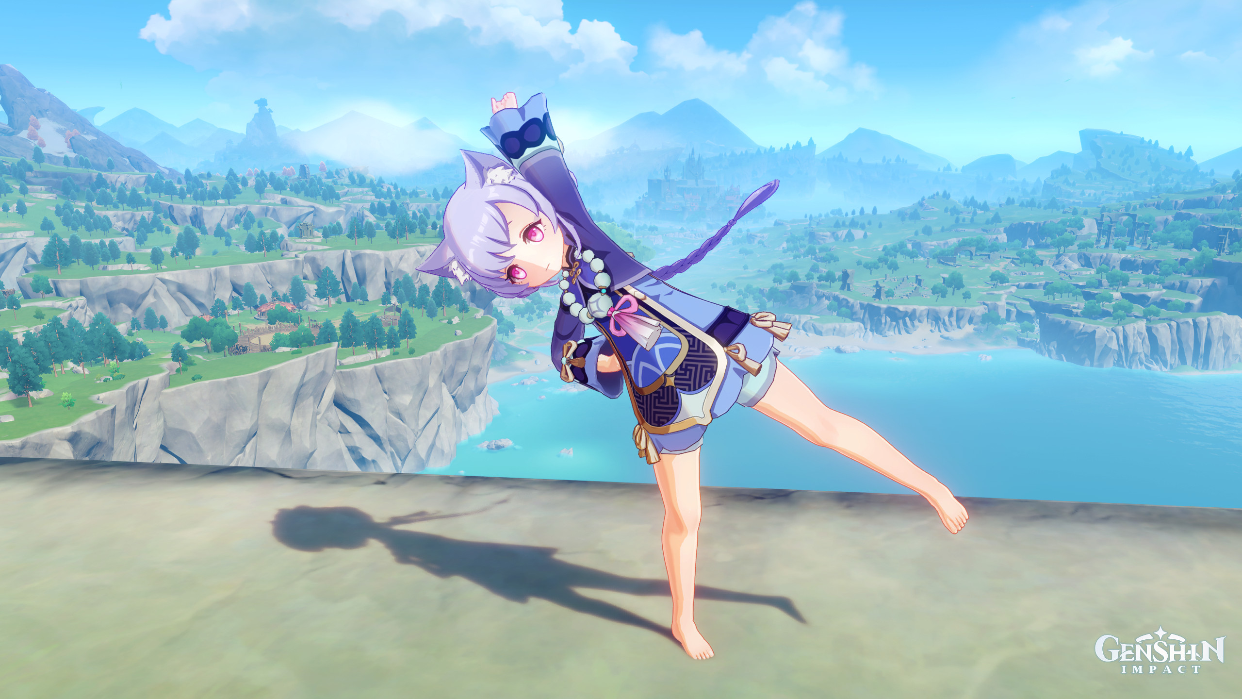 Neko Qiqi + Toggle Mod • • Mod for Genshin Impact | GI Mods