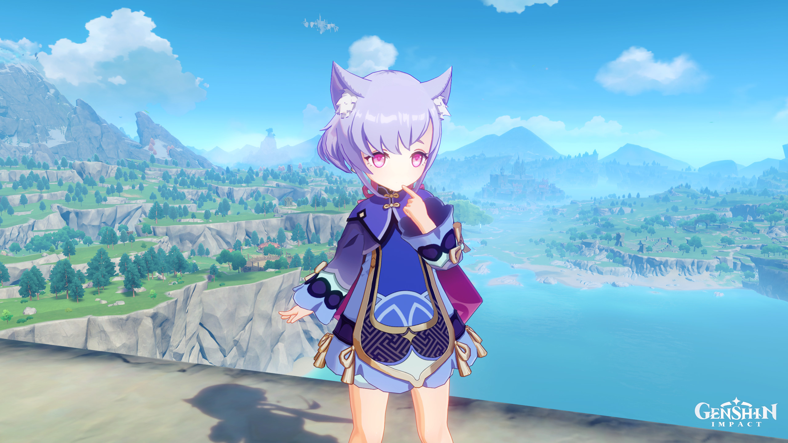 Neko Qiqi + Toggle Mod • • Mod for Genshin Impact | GI Mods