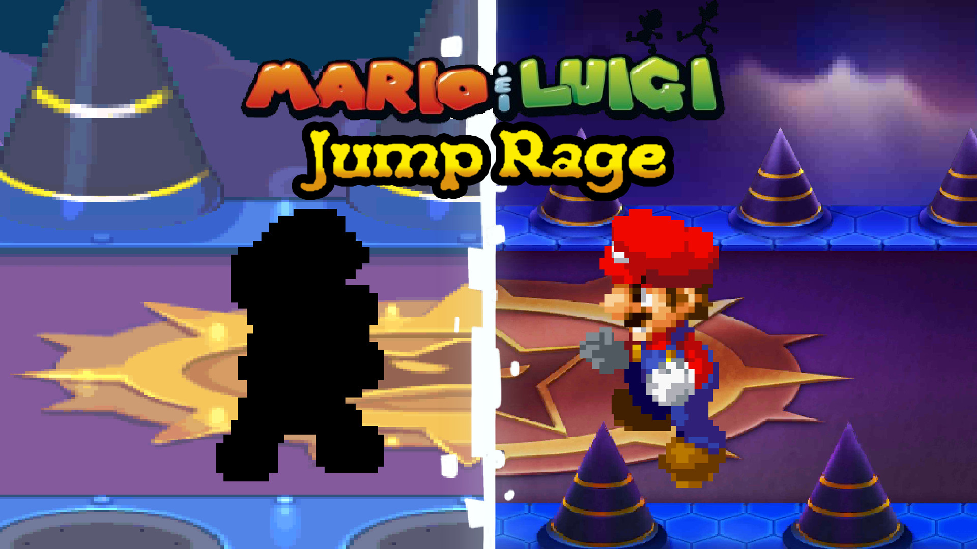 Mario and Luigi : Jump Rage [Friday Night Funkin'] [Mods]