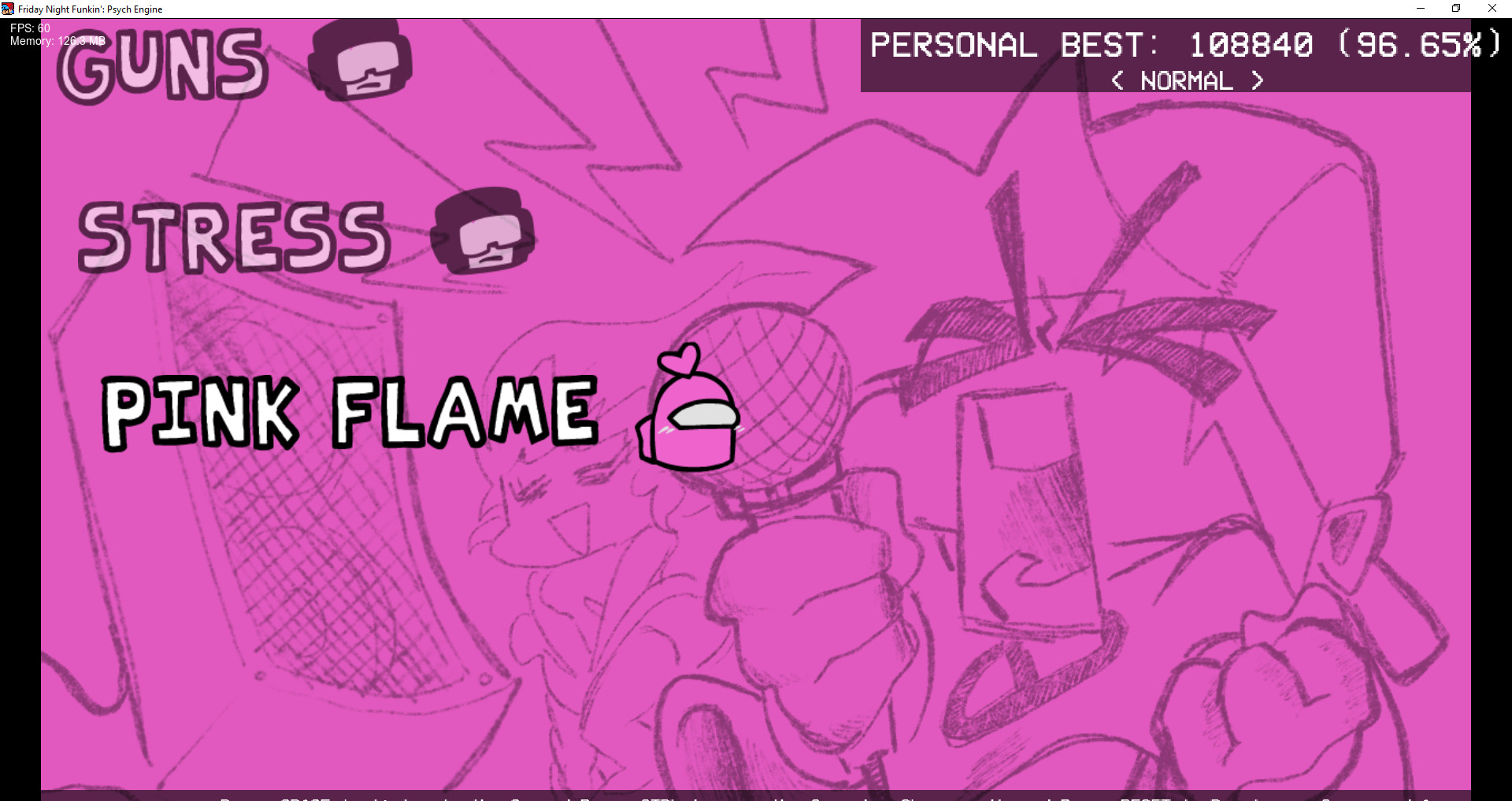 Playable Pink Flame! :D [Friday Night Funkin'] [Mods]