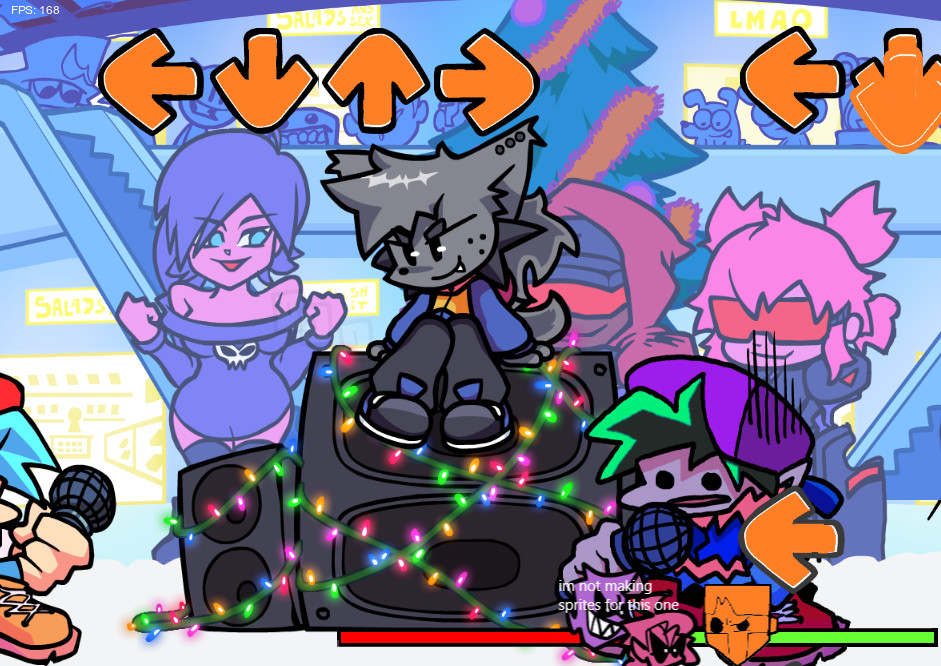 Fnf but yo're the Orange Knight Ver 3.0 [Friday Night Funkin'] [Mods]