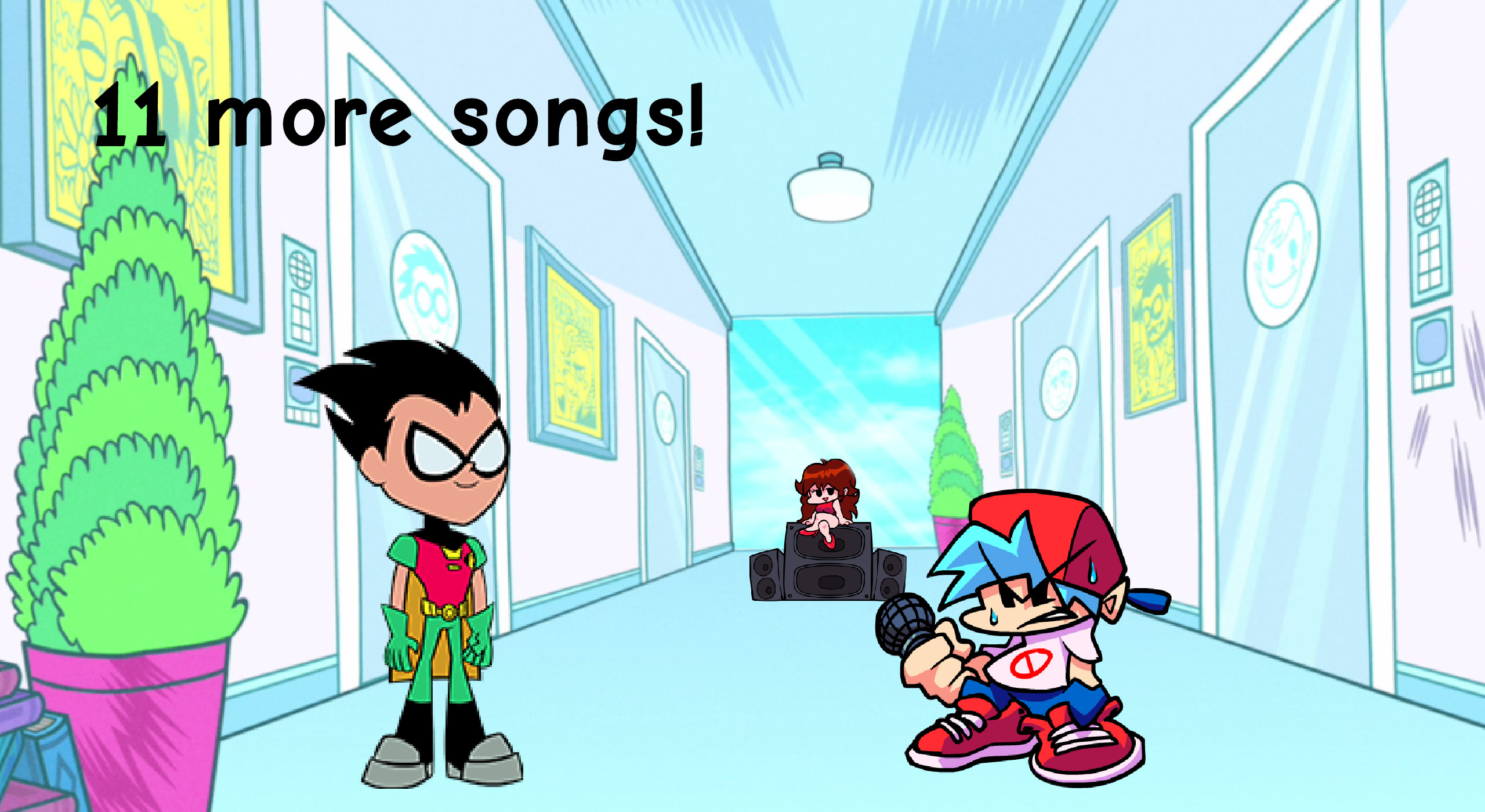 FNF VS Teen Titans Go Meme Mod Nintendo Switch Mod for Friday Night Funkin' | FNF Mods