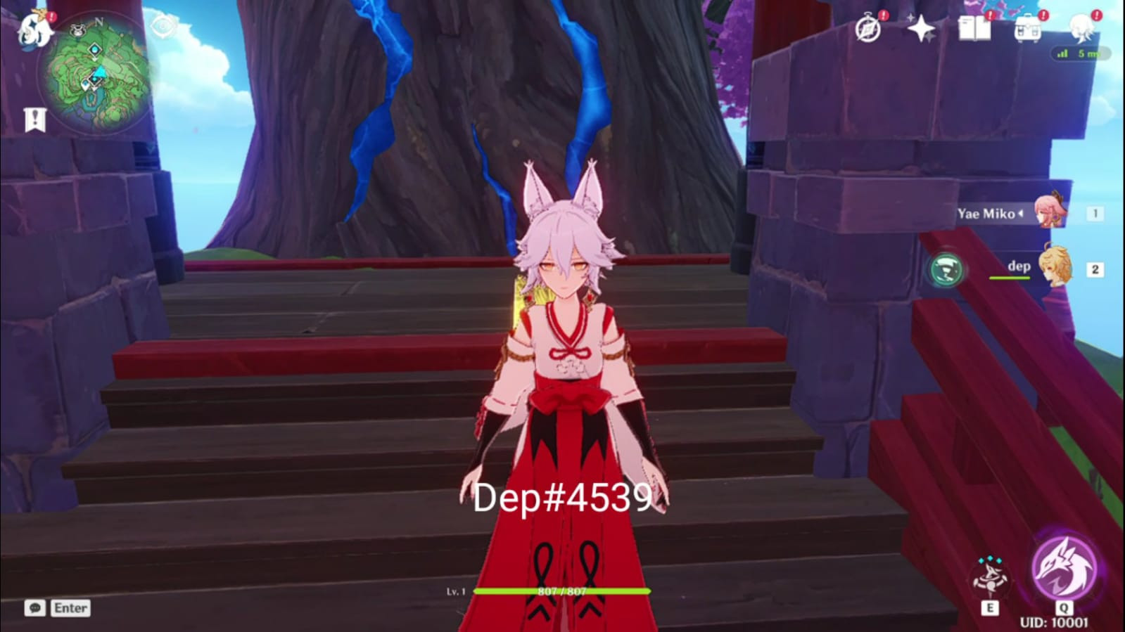 Kitsune Saigu As Yae Mod for Genshin Impact | GI Mods