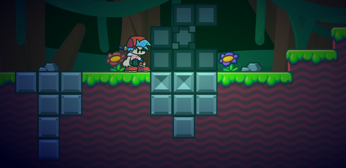 (V2.0) The Challenge Level (FNF Platformer) Mod for Friday Night Funkin ...