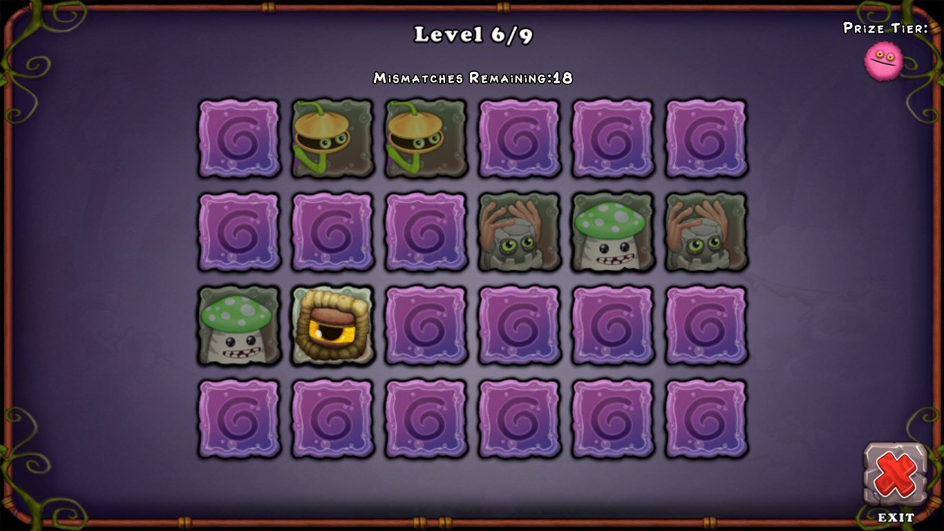 Colossal in Memory Game ( Over Entbrat) [My Singing Monsters] [Mods]