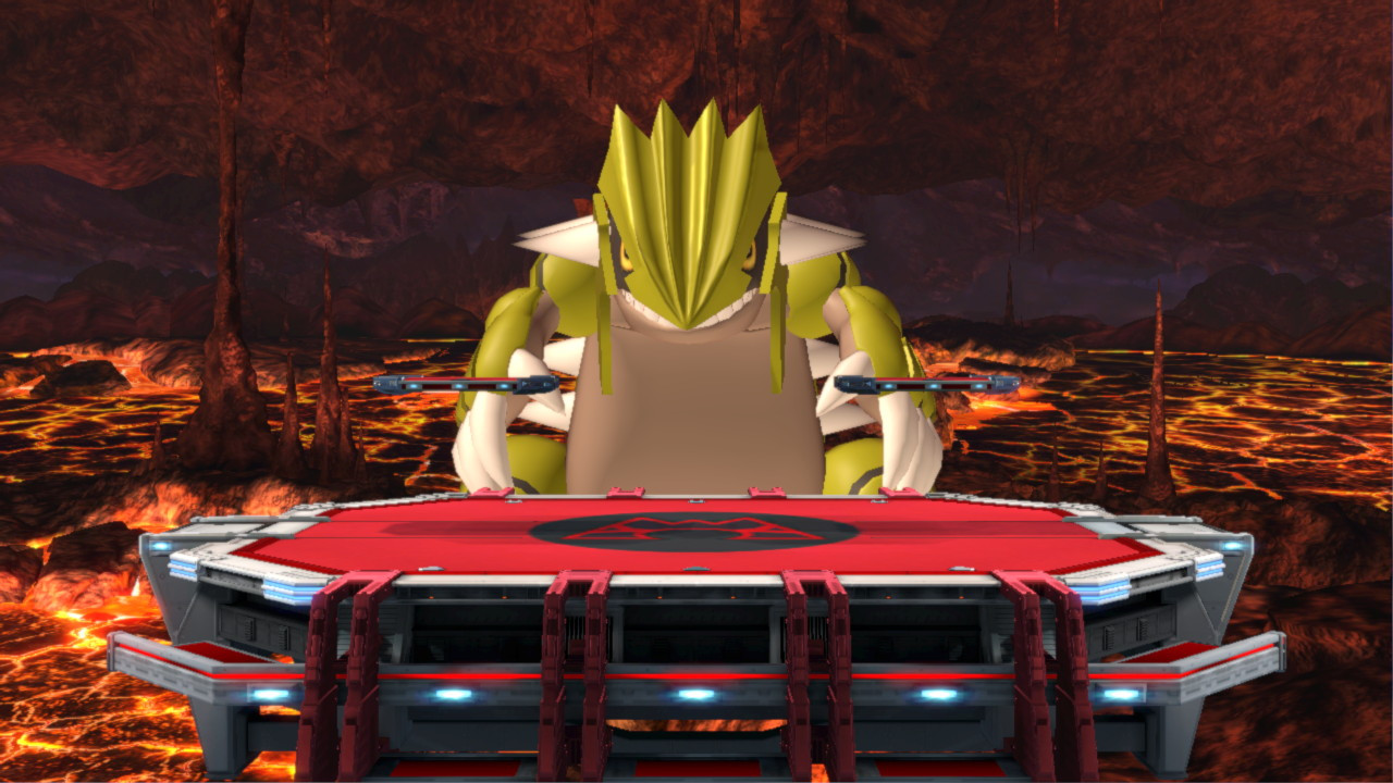 Groudon's Fiery Caldera (Team Magma Stadium) Mod for Super Smash Bros. Ultimate | SSBU Mods